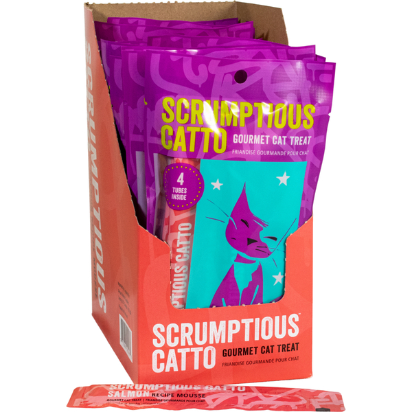 Scrumptious Catto gourmet mousse cat treat | Kitties & Cream